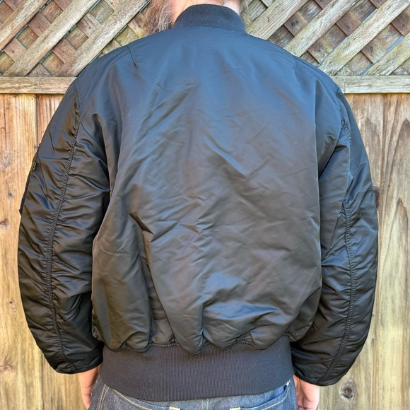 Alpha Industries | Jackets & Coats | Alpha Industries Ma Black Bomber Jacket New With Tags ...